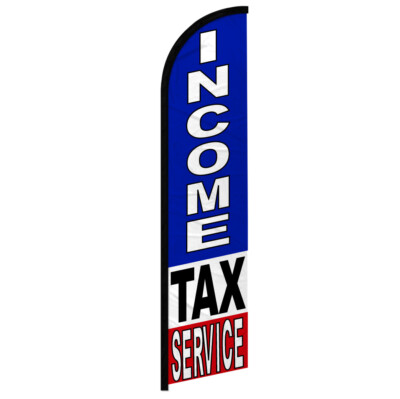 Business Signs - Income Tax Flags