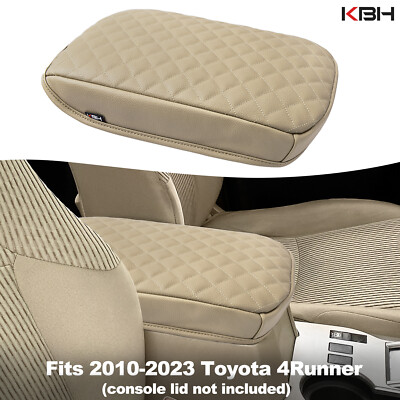 Fits 10-23 Toyota 4Runner Center Console Cover Arm Rest Cushion ...