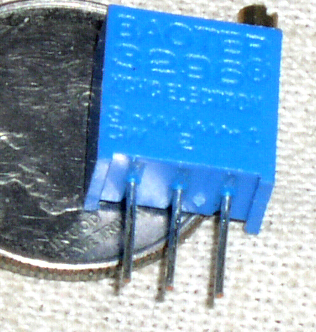 3296W 3/8" INCH PCB PWB TOP SCREW TRIMPOT TRIMMER POTENTIOMETER YOU ...