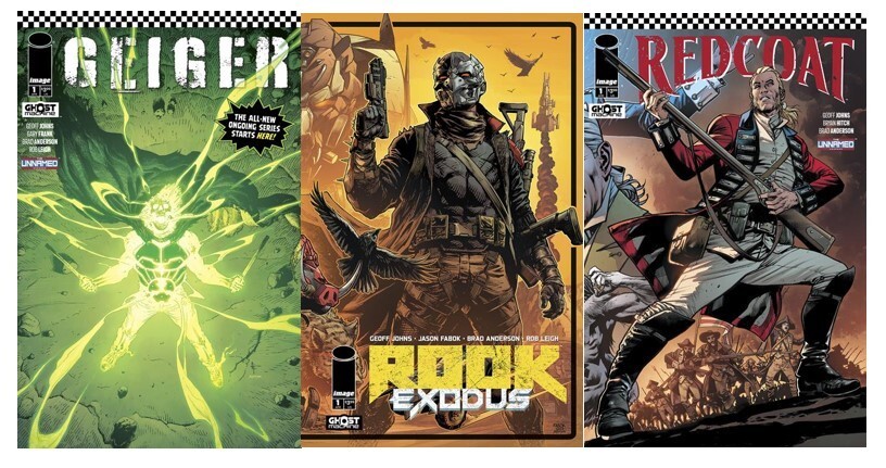 ROOK EXODUS & GEIGER & REDCOAT #1 (Image 2024) Cover A 1st Print * 3 ...