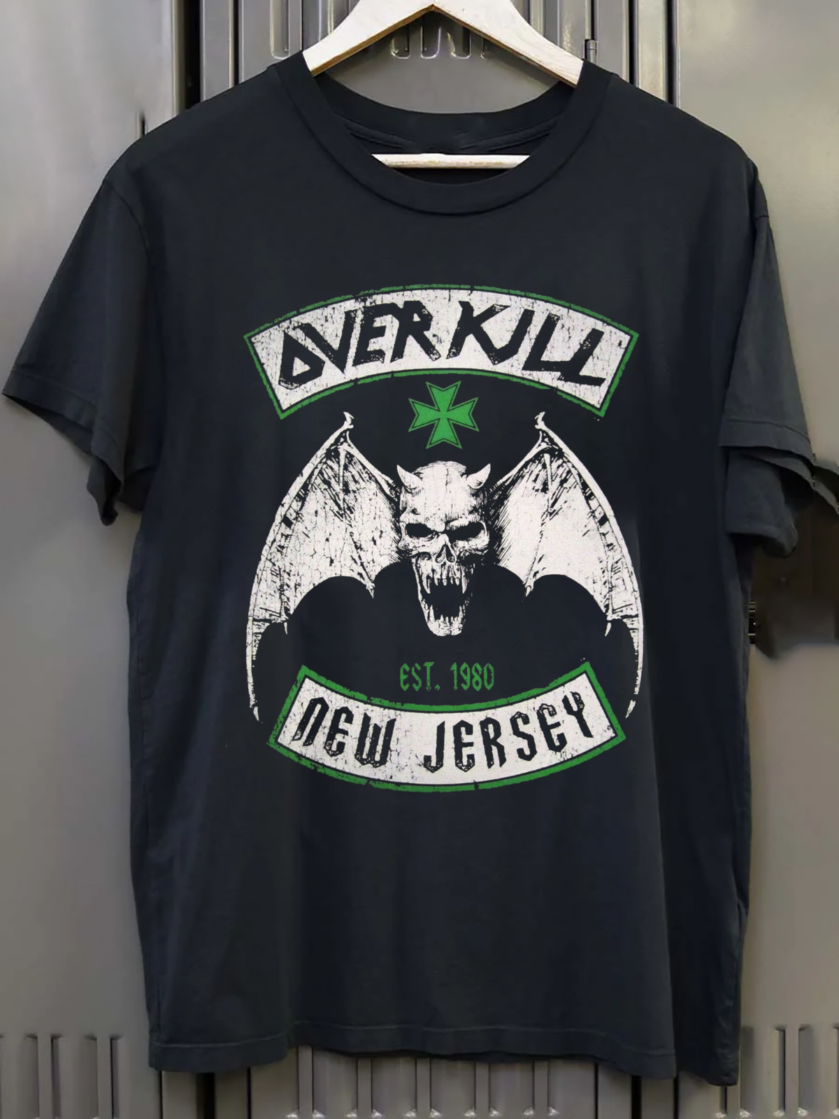 Best Of Overkill Band Logo Black Short Sleeve All Size Gift Shirt | eBay