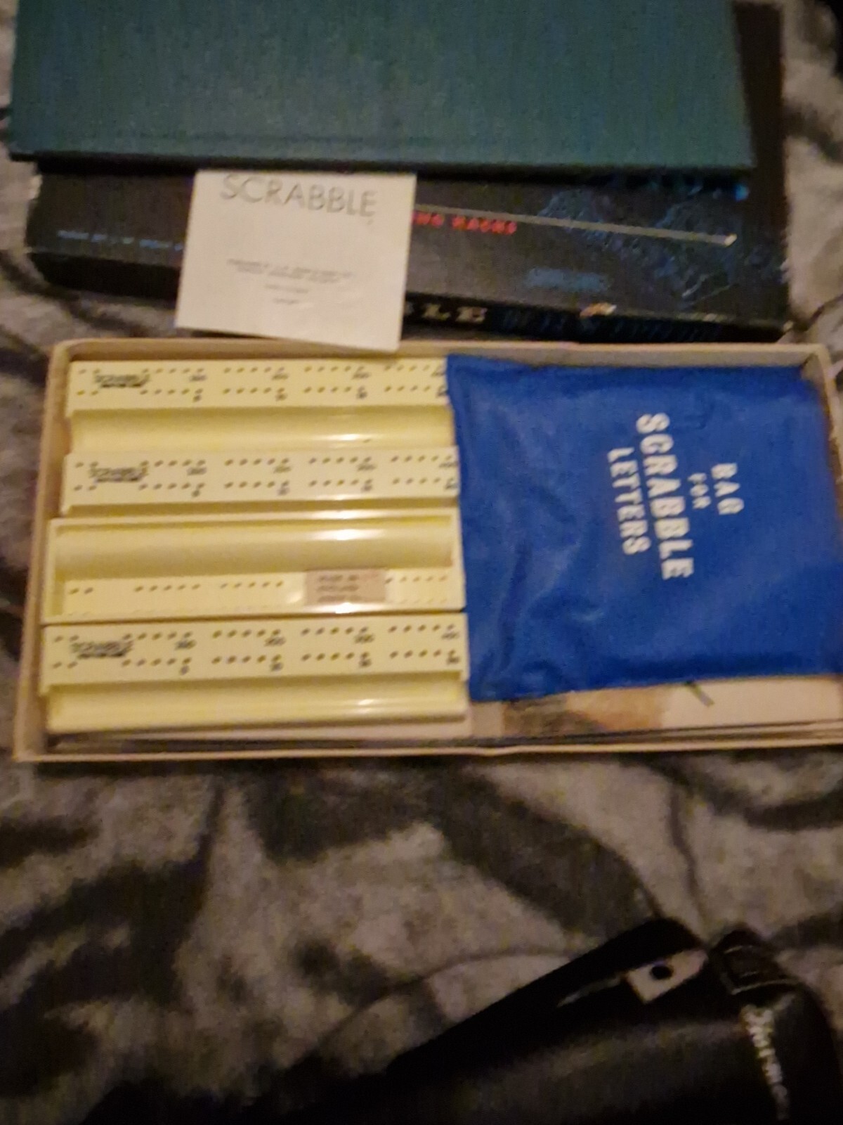 Spears Scrabble Deluxe Board Game with Electronic Timer for sale online ...