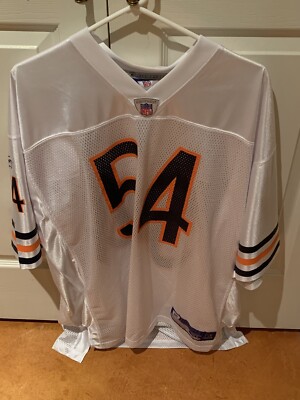 Chicago Bears #54 Urlacher Men’s XL White NFL Football Jersey | eBay