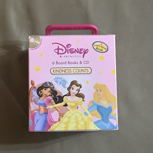 Disney Princess Kindness Counts 6- books Travel Pack (with audio CD and ...
