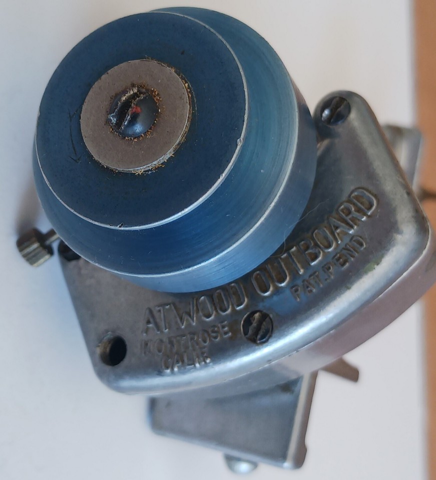 Vintag Atwood 049 Outboard Model Boat Marine Engine Motor GAS POWERED ...