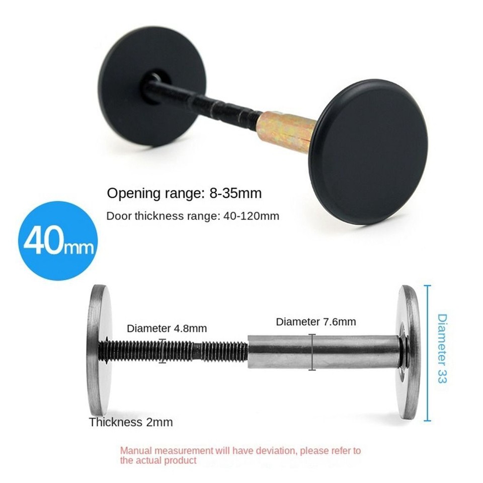 Galvanized Door Hole Blocker Safety Lock Hole Patching Tool Door | eBay