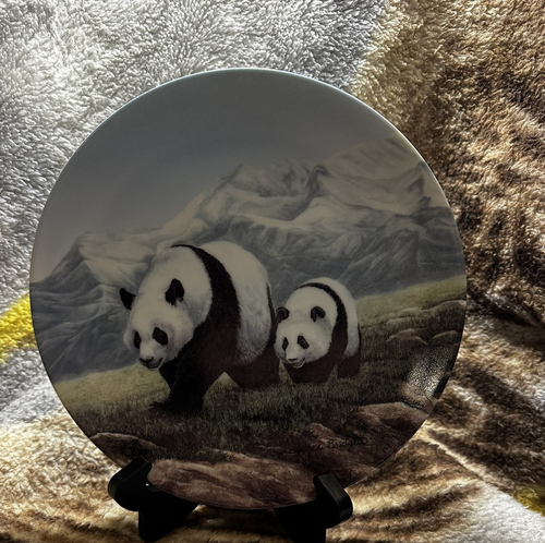 The Secret World Of The Panda / "A Day of Exploring" Plate 1991 W.S ...