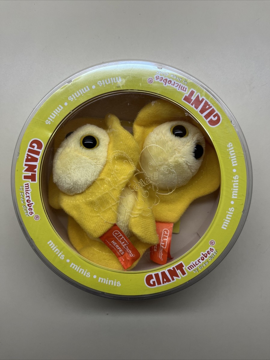 Herpes Plush Toys Giant Microbes | Toys | 4 Items 25 Giant Microbes