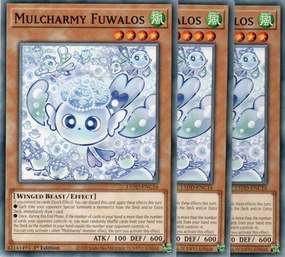 yugioh 3x Mulcharmy Fuwalos L5DD-ENC16 COMMON 1AUFLAGE ENGLISCH | eBay