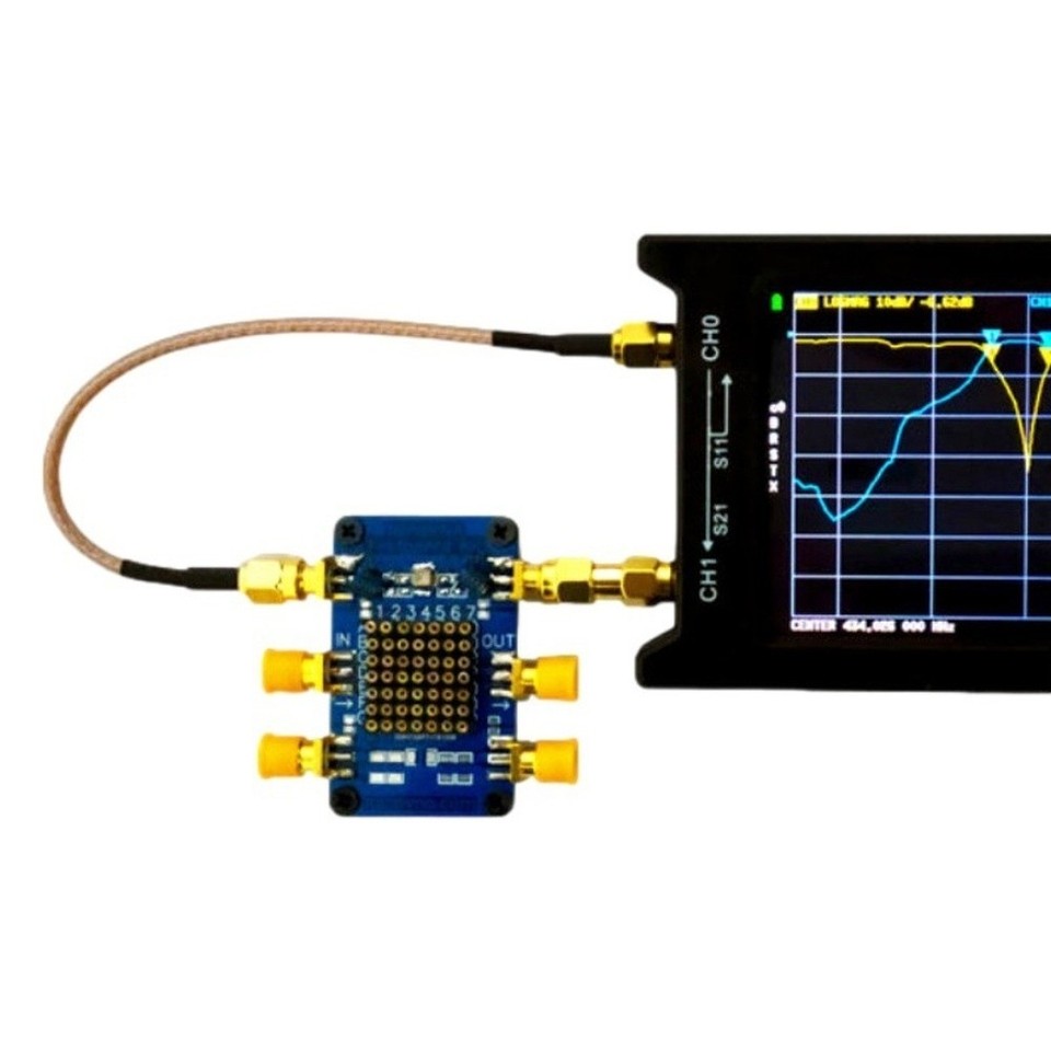 Vector Network Analyzer Test Board with Mounting Studs Screws and ...