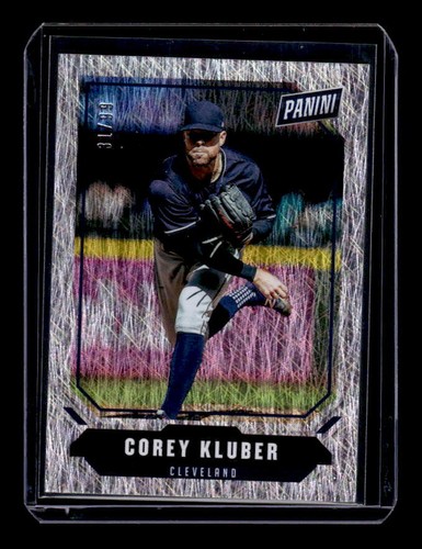 2018 Panini National Convention Magnetic Fur #61 Corey Kluber 31/99 | eBay