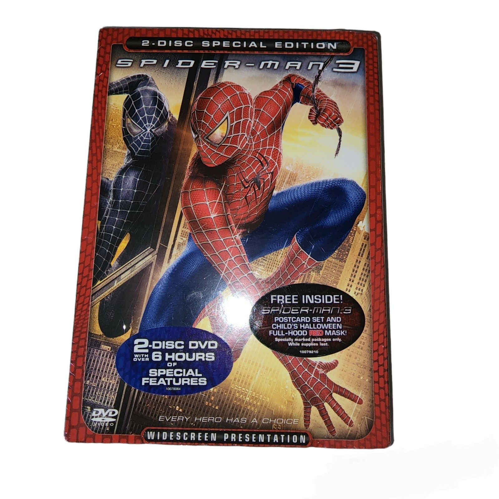 Spiderman 3 2 Disc Dvd