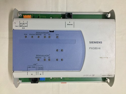 SIEMENS PXG80-N BACnet router - # 7612914044280| eBay