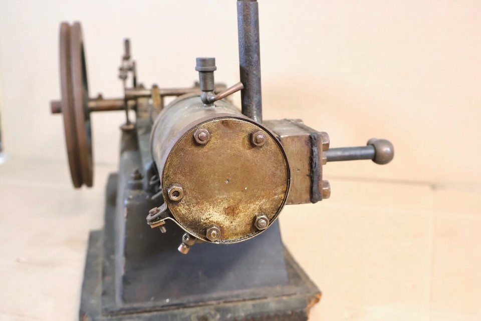 LIVE STEAM LARGE VINTAGE HORIZONTAL MILL ENGINE om | eBay