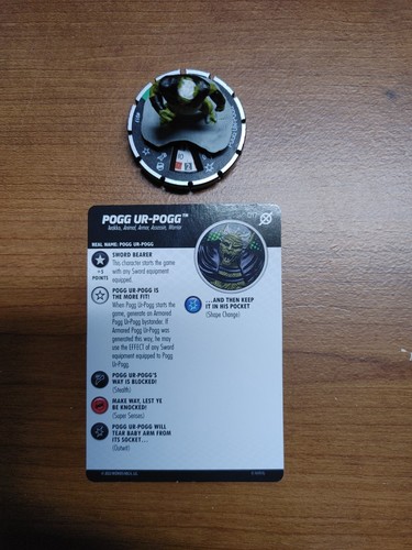 Heroclix Pogg Ur-Pogg 017 X of Swords OP Storyline Armored Bystander ...