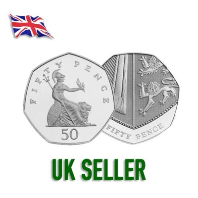 Britannia - Shield of the Royal Arms 50p Coins Complete your collection ...
