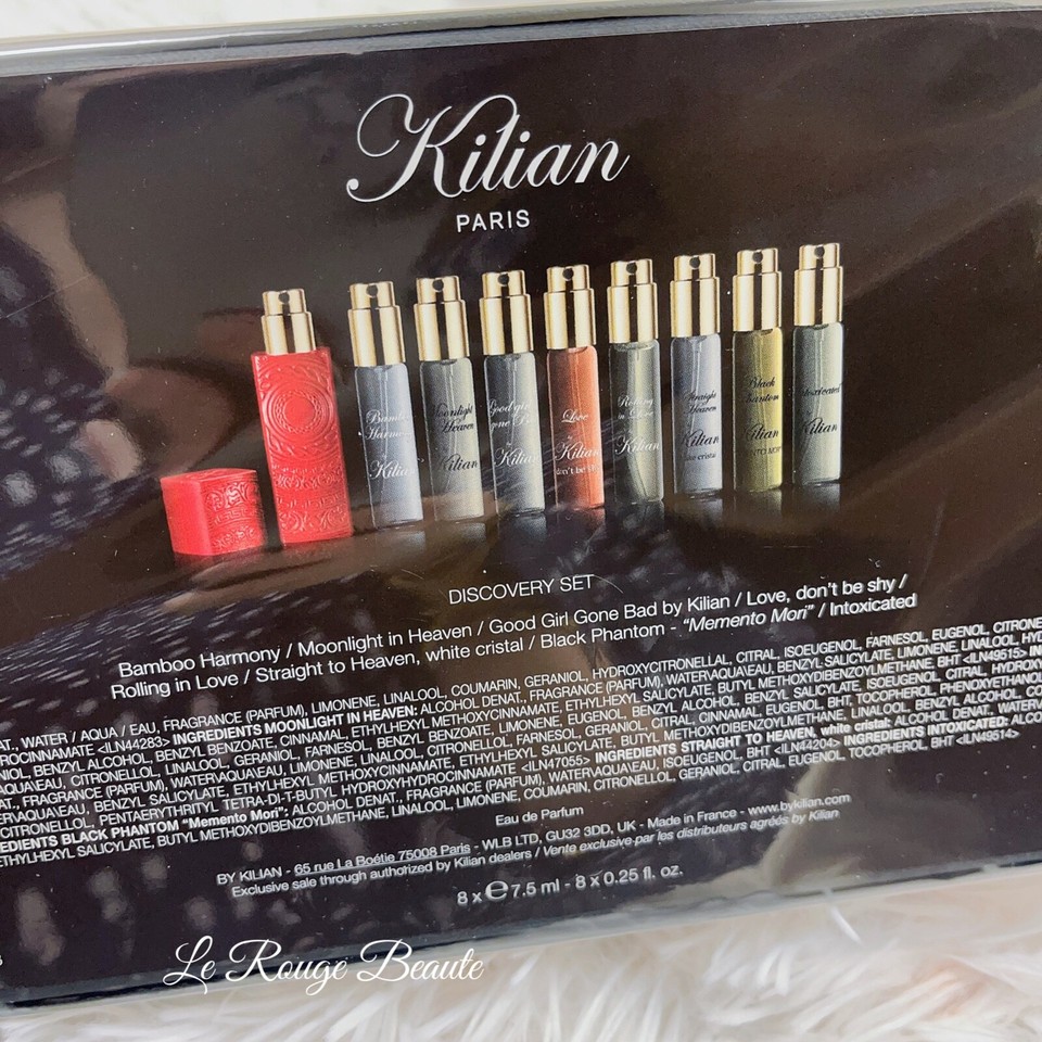 Kilian Discovery Set 8*7.5ml Perfumes With Travel Tailsman Case Limited ...