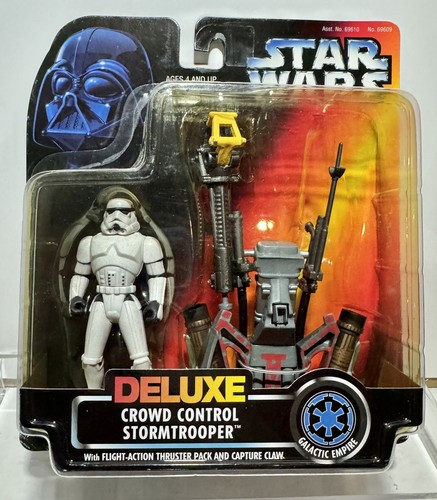 Kenner Star Wars Power Of The Force Deluxe Crowd Control Stormtrooper ...