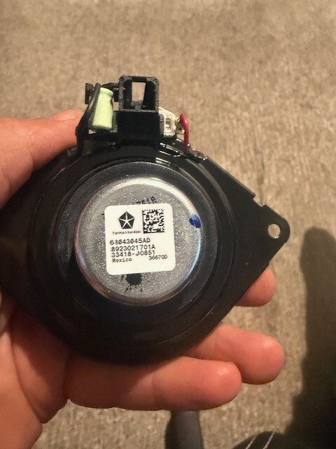 68043045ad speaker pacifica 2017-2024 harman kardon | eBay