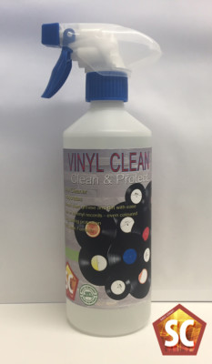 Vinyl Record Cleaning Fluid Anti-static Cleaner 500ml Spray Bottle ...