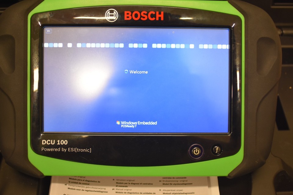 Bosch KTS DCU 100 ESI Heavy Duty Diagnostic W/ Charger Diesel ...