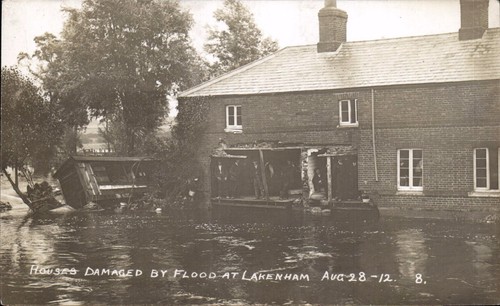 Lakenham, Norwich. Houses Damaged by Flood 1912 # 8. | eBay