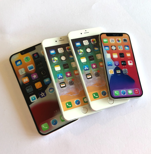 FOUR Fake Dummy iPhone's: Model Toy & Phone - Realistic Props for ...