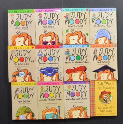 Lot 12 Judy Moody Chapter Books by Megan McDonald Books 1-12 J2 | eBay