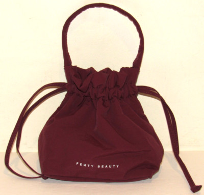 Fenty Beauty Chocolate Cherriez Cherry Red Pouch Cosmetic Makeup Bag ...