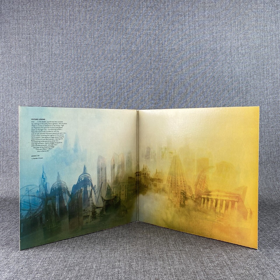 David Bowie Diamond Dogs Gatefold Vinyl LP Record 1974 | eBay