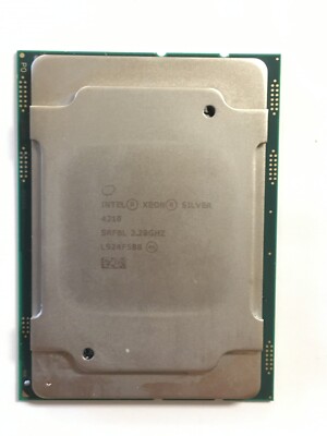 Intel Xeon Silver 4210 / SRF8L 2.20GHz 13.75MB 10-Core CPU Socket ...