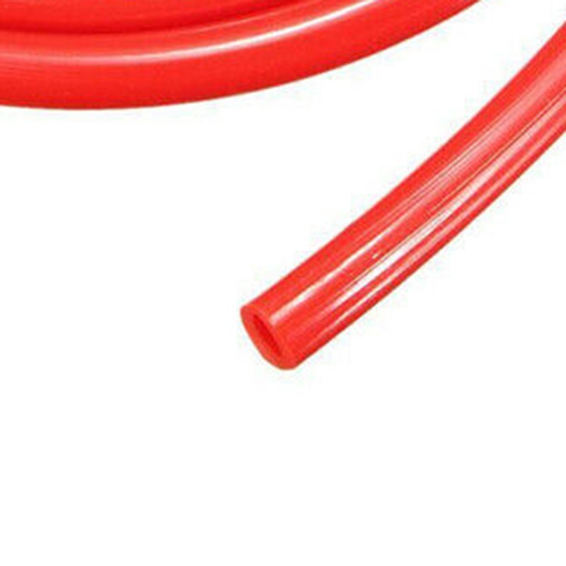 1 Meter Oil Pipe Red Fuel Line Delivery Hose ID 5mm Replacement Useful ...