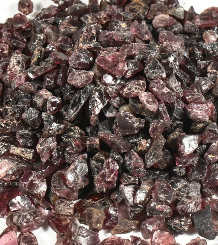 Red Almandine Garnet Rough Natural Gemstone Crystals 10 PCs | eBay