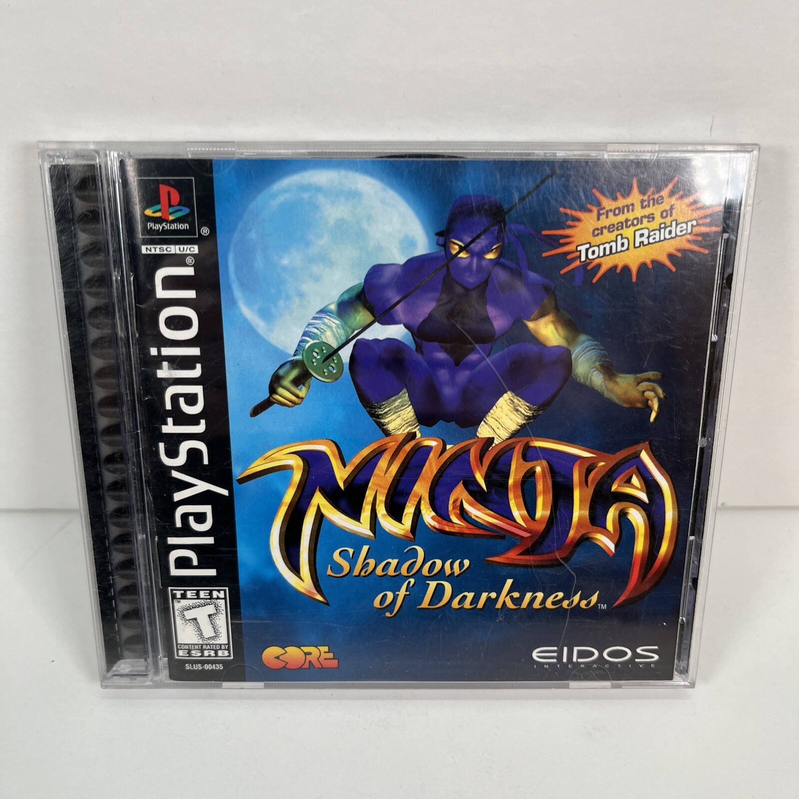 Ps1 Ninja Shadow of Darkness Sony PlayStation 1 RARE Complete Game W ...
