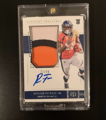 2018 Panini National Treasures - Rookie Patch Autograph #176 Royce ...