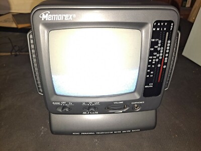 Memorex Portable Tv NOS Am Fm Radio | eBay