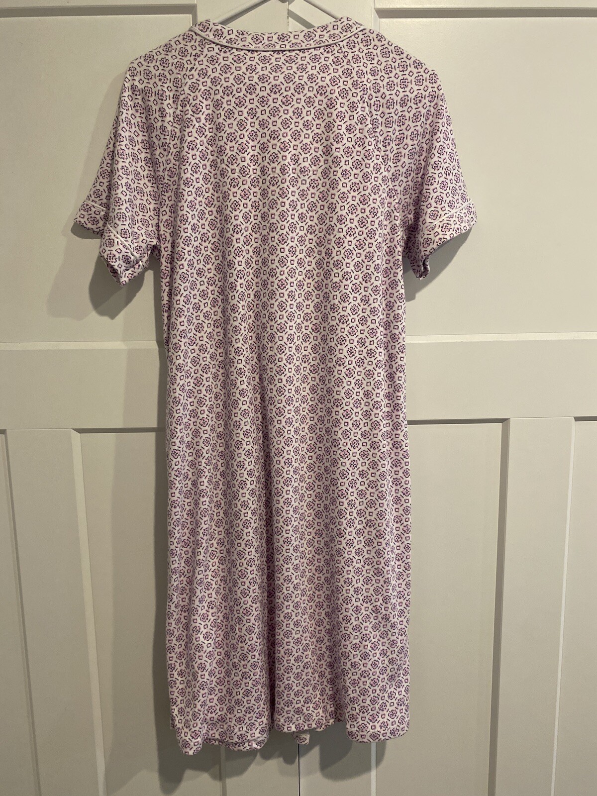 Secret Treasures Front-Zip Pink Floral Robe With Pock… - Gem