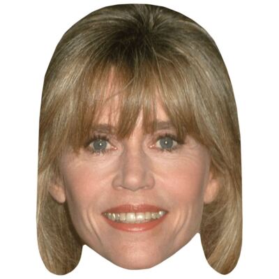 Jane Fonda (Young) Celebrity Mask, Flat Card Face, Fancy Dress Mask | eBay
