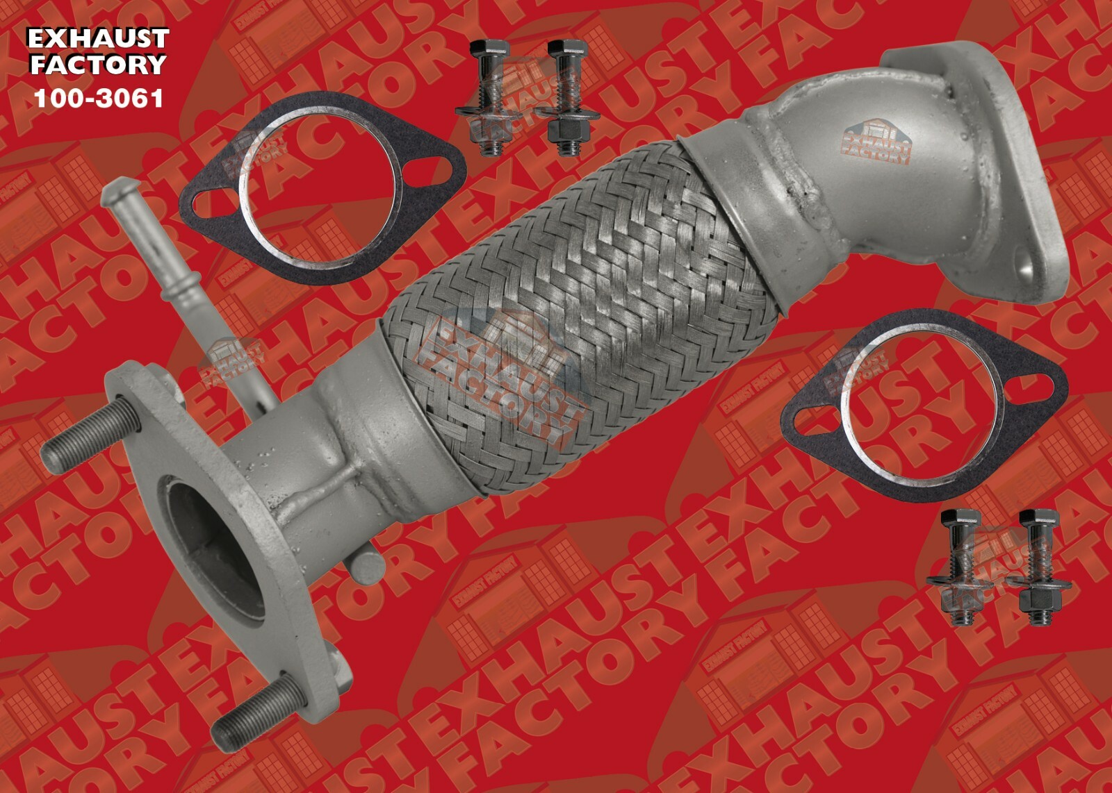 FRONT EXHAUST FLEX PIPE FITS 2007-2008 KIA RONDO 2.4L ENG | eBay