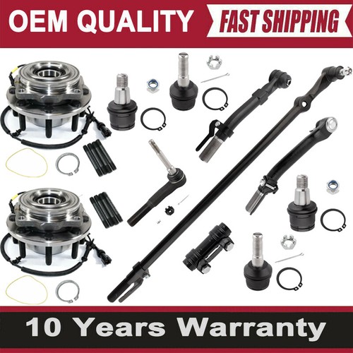 11pcs Complete Front Suspension Kit for Ford F-250 F-350 Super Duty ...