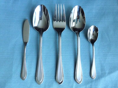 New Oneida JOANN /JOANNE 5pc Hostess Set Stainless Serving Flatware | eBay