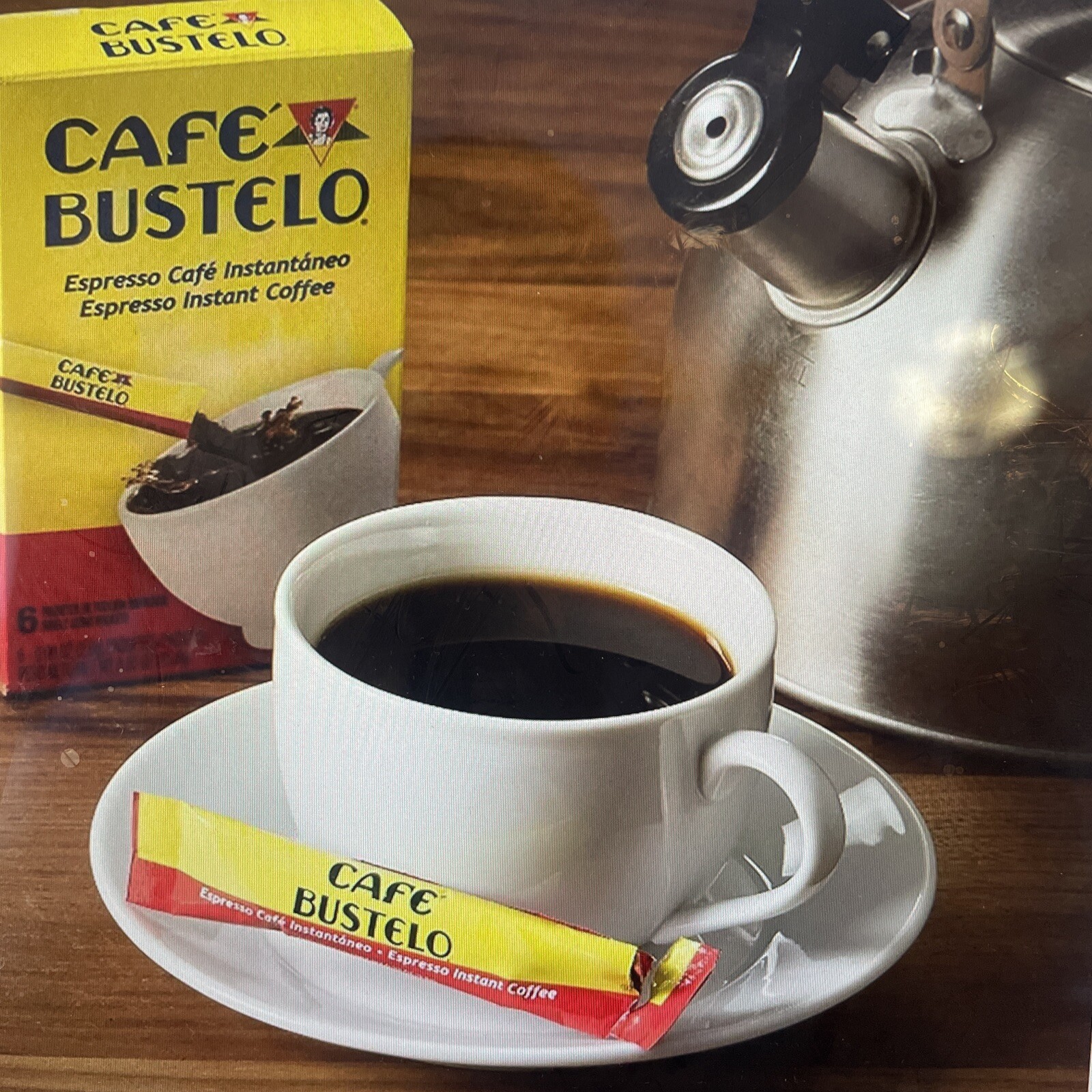 30 Individual Packs Cafe Bustelo Instant Espresso Coffee 5 Boxes FAST ...