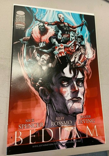 BEDLAM #1 2012 NYCC RETAILER EXCLUSIVE VARIANT Image Comics | eBay