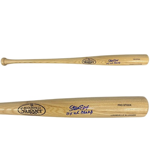 Steve Sax autographed signed inscribed bat Los Angeles Dodger PSA ...