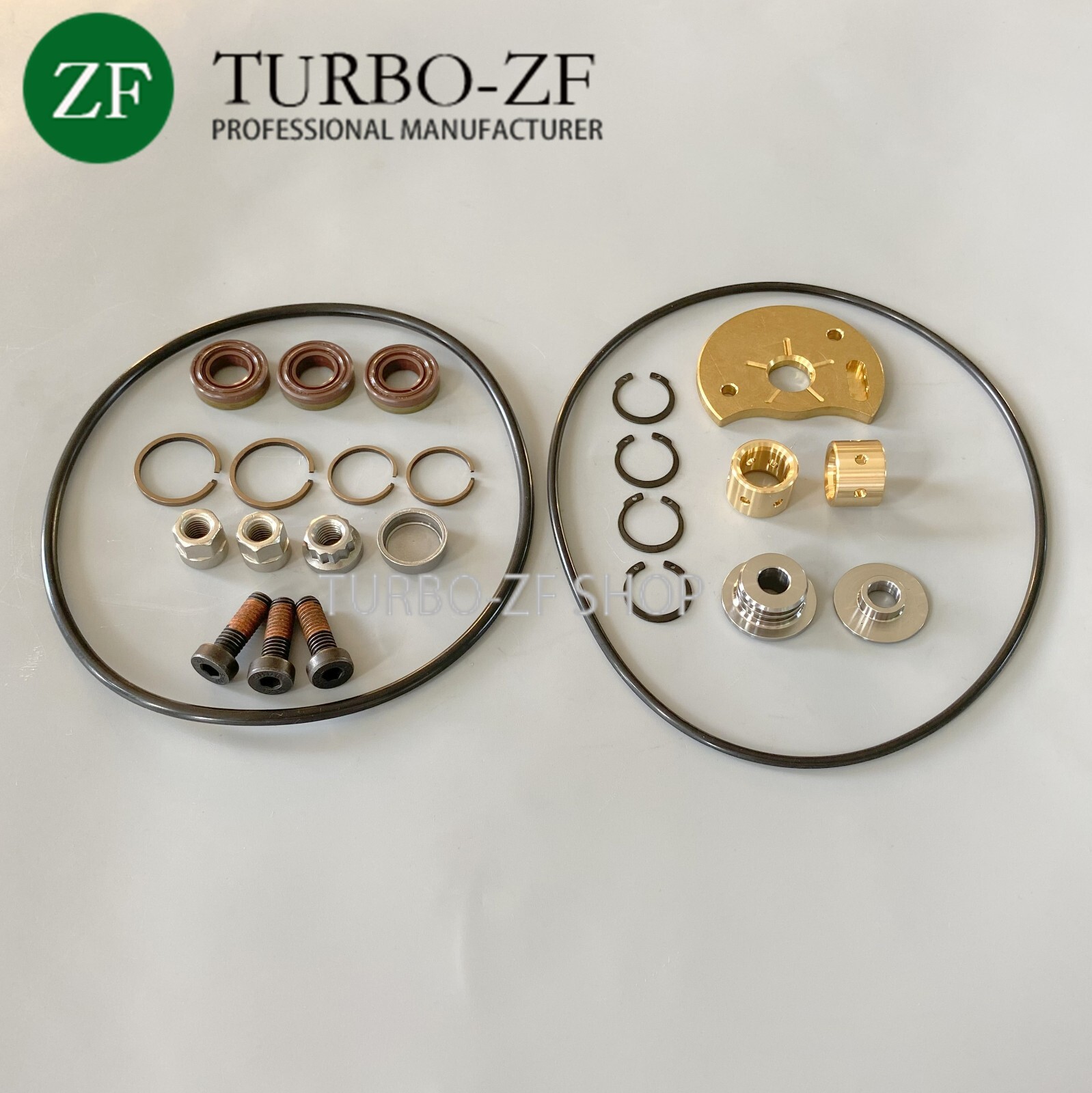 Turbo Repair Kit for HE400V Paccar Holset OE Lip, STG 5459130 5459129 ...