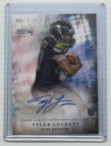 2015 Topps Inception Tyler Lockett Rookie Autograph Auto RC #RA-19 ...