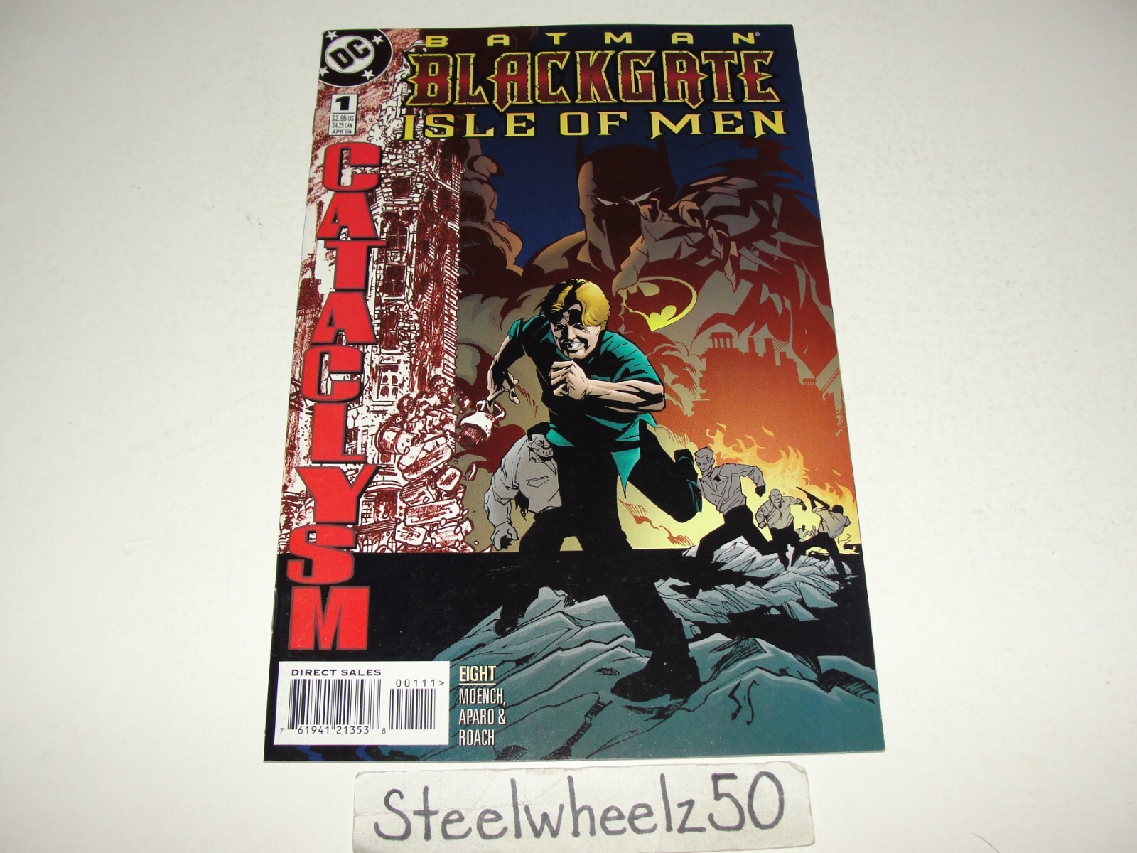 Batman Blackgate Isle Of Men #1 Comic DC 1998 Cataclysm Doug Moench Jim ...