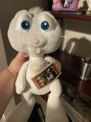 Disney Pixar Shorts Alec Azam Presto White Bunny Large Plush Stuffed ...