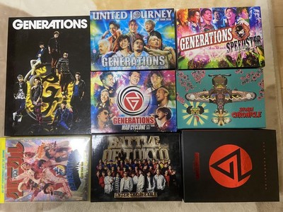 GENERATIONS Live DVD Album Set 2018 Complete with missing Disc 1 Used ...