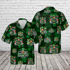 Firefighter Saint Patricks Day Leprechaun Hawaiian Shirt | eBay